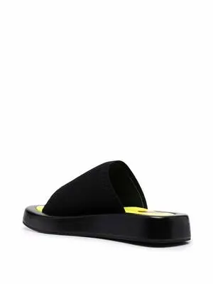 Moschino Logo-print Open-toe Slides