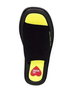 Moschino Logo-print Open-toe Slides