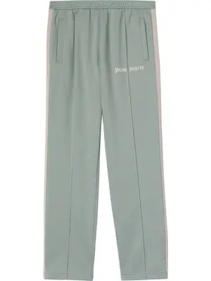 Palm Angels Logo-print Track Pants - Green