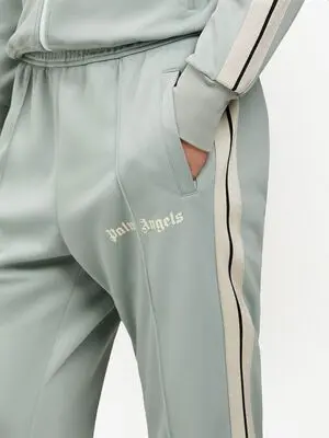 Palm Angels Logo-print Track Pants - Green