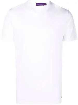 Ralph Lauren Purple Label Embroidered Logo T-shirt - White