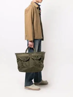 Ralph Lauren Logo-patch Tote