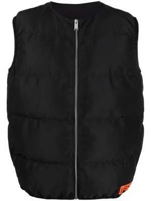 Heron Preston Logo-tape Padded Gilet