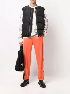 Heron Preston Logo-tape Padded Gilet
