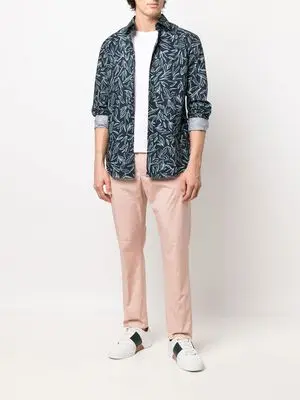 PT TORINO Drawstring-waist Four-pocket Chinos