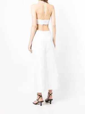 Rokh Open Cut Sequin Dress