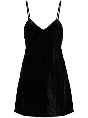 Saint Laurent Velvet Dresses