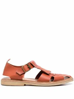Henrik Vibskov Side-buckle Fastening Sandals - Brown