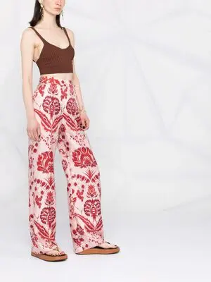 AERON Joan Rib-knit Crop Top