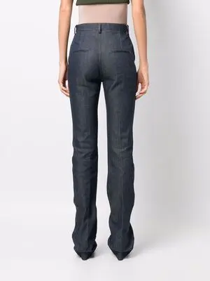 Saint Laurent High-waisted Bootcut Jeans