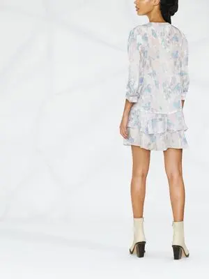 IRO PARIS Oslona Floral-print Dress