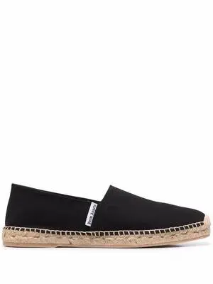 Palm Angels Logo-patch Raffia Espadrilles