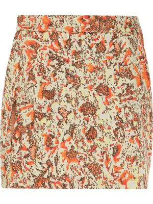 AMBUSH Floral Jacquard Mini Skirt