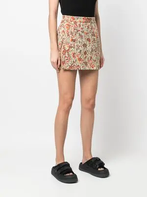 AMBUSH Floral Jacquard Mini Skirt