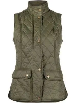 Barbour Button Detailed Vests For Women