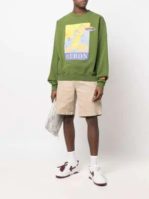 Heron Preston Organic Cotton Graphic Sweatshirt