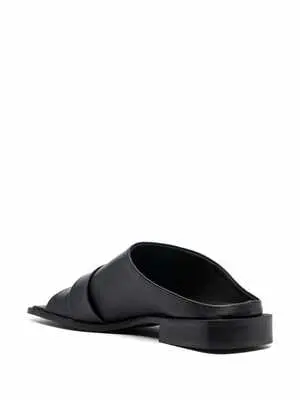 GMBH Logo-plaque Faux-leather Sandals