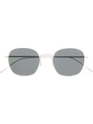 Oliver Spencer Adès Square Frame Sunglasses - Gold