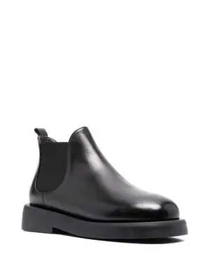 Marsèll Gommello Leather Ankle Boots - Black