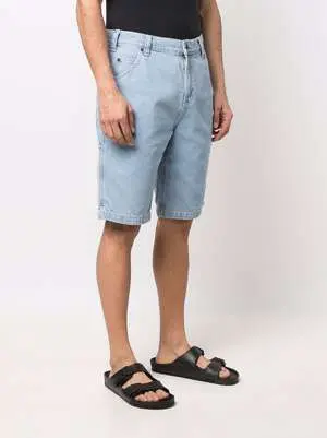 Dickies Knee-length Denim Shorts - Blue