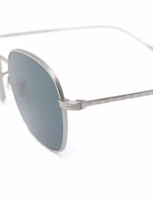 Oliver Spencer Adés Square-frame Sunglasses