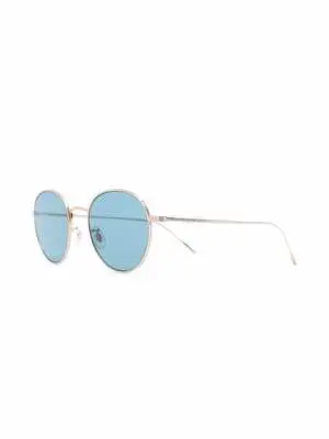 Oliver Spencer Altair Round-frame Sunglasses - Gold