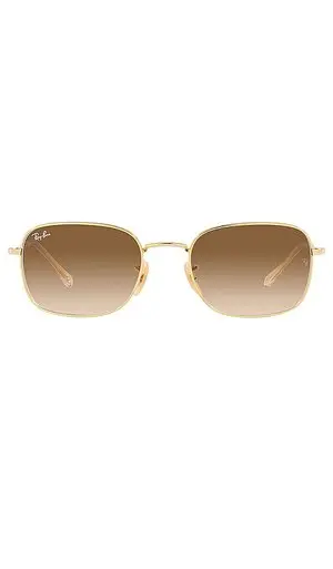 Ray-ban Rectangle Sunglasses - Gold