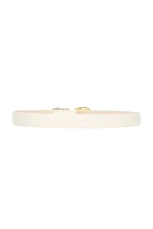 DEHANCHE Hollyhock Belt - Ivory  Silver  & Gold