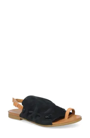 Miz Mooz Rian Toe Loop Sandal Black