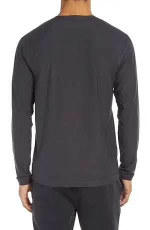 RHONE Reign Long Sleeve T-shirt - Black Heather