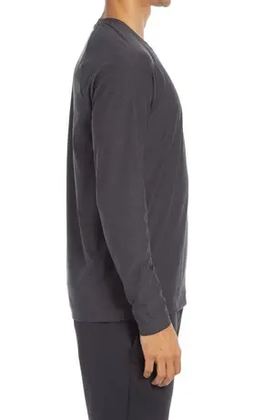 RHONE Reign Long Sleeve T-shirt - Black Heather