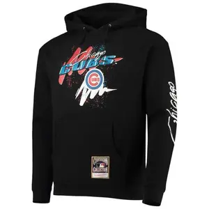 Mitchell & Ness Chicago Cubs Hyper Hoops Pullover Hoodie
