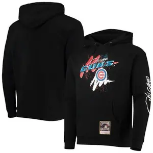 Mitchell & Ness Chicago Cubs Hyper Hoops Pullover Hoodie