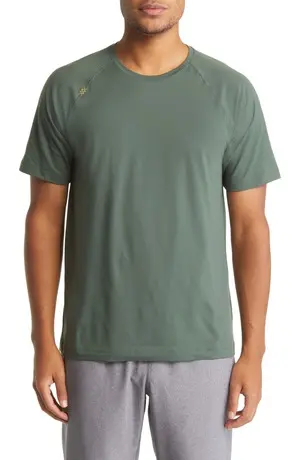 RHONE Rhone Reign Performance T-Shirt Camping Green