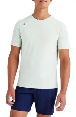 RHONE Rhone Reign Performance T-Shirt Green Lily Heather