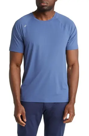 RHONE Rhone Reign Performance T-Shirt Ocean Blue