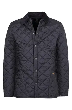 Barbour Heritage Liddesdale Quilted Jacket - Black