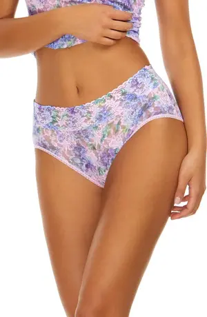 Hanky Panky Print Lace Briefs Harmony