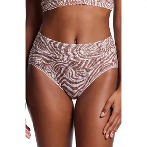 Hanky Panky Print Lace Briefs - Hide And Seek