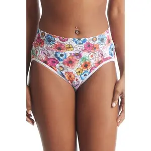 Hanky Panky Print Lace Briefs Linger Awhile