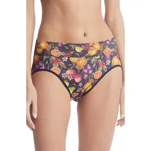 Hanky Panky Print Lace Briefs Picnic For One