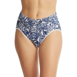 Hanky Panky Print Lace Briefs Sketchbook Floral