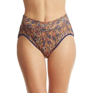 Hanky Panky Print Lace Briefs Wild About