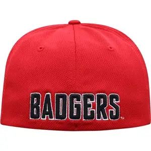 Top Of The World Wisconsin Badgers Reflex Logo Flex Hat - Red