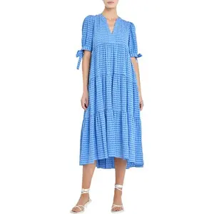 English Factory Tie Detailed Day Dresses