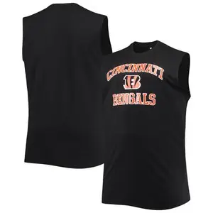 Profile Cincinnati Bengals Big & Tall Muscle Tank Top