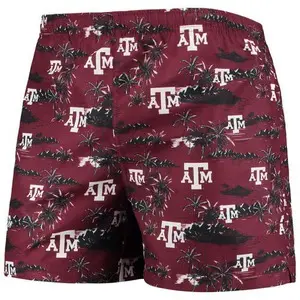 FOCO Texas A&m Aggies Island Palm Swim Trunks