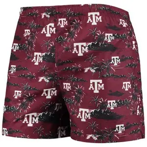 FOCO Texas A&m Aggies Island Palm Swim Trunks