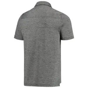 Vineyard Vines Cleveland Browns Destin Stripe Sankaty Polo - Charcoal