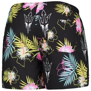 FOCO Arizona State Sun Devils Floral Swim Trunks